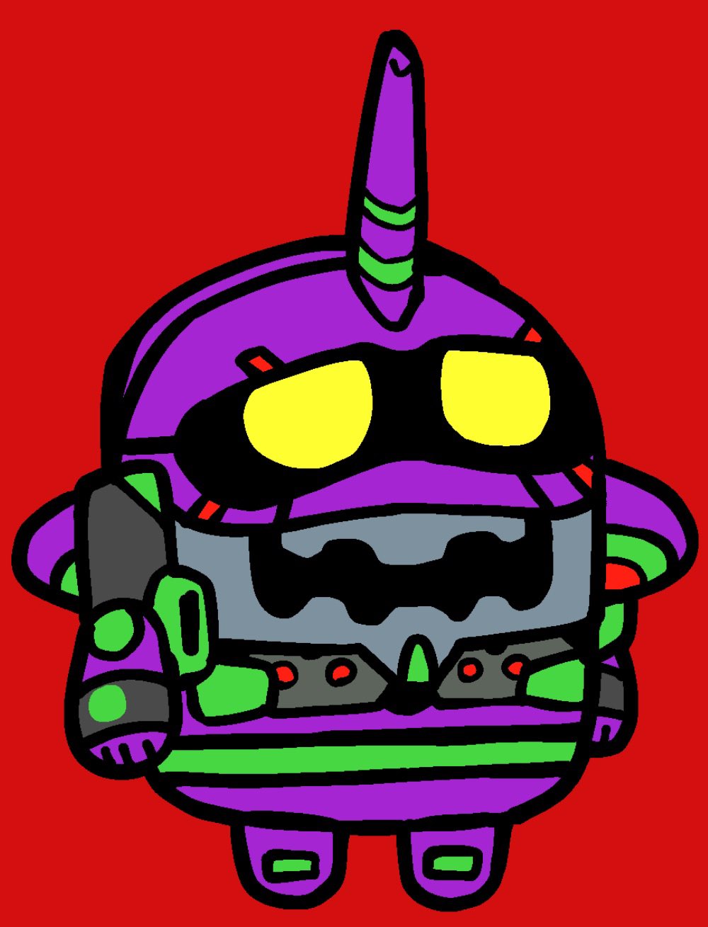The Big ImageBoard (TBIB) - arms at sides bkub chibi chibi only eva 01 ...