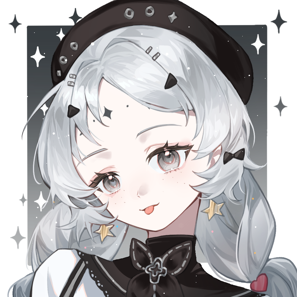 The Big ImageBoard (TBIB) - 1girl :p balloon party beret black bow black bowtie black hat border ...