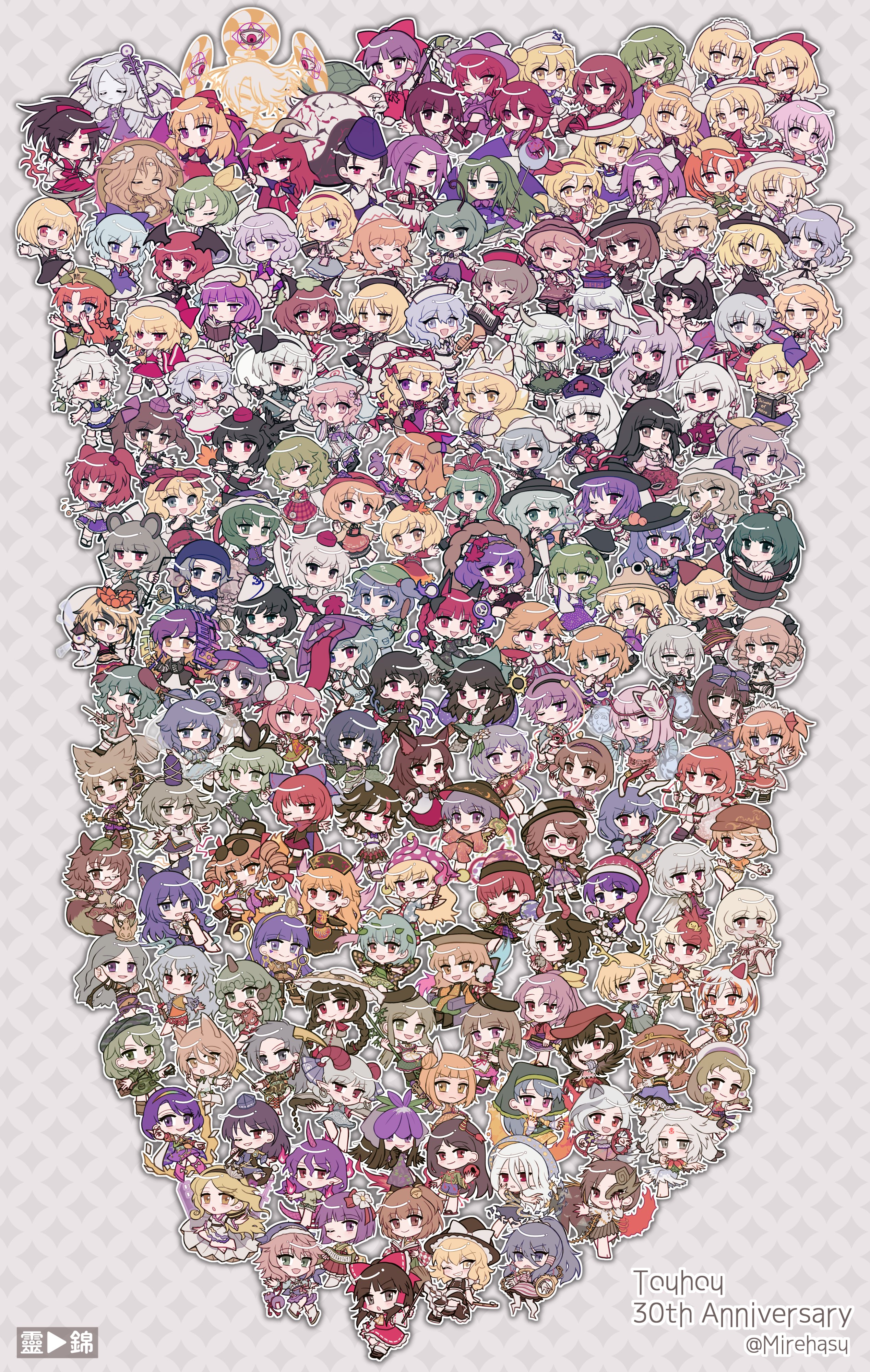 The Big ImageBoard (TBIB) - 6+girls absolutely everyone absurdres aki ...