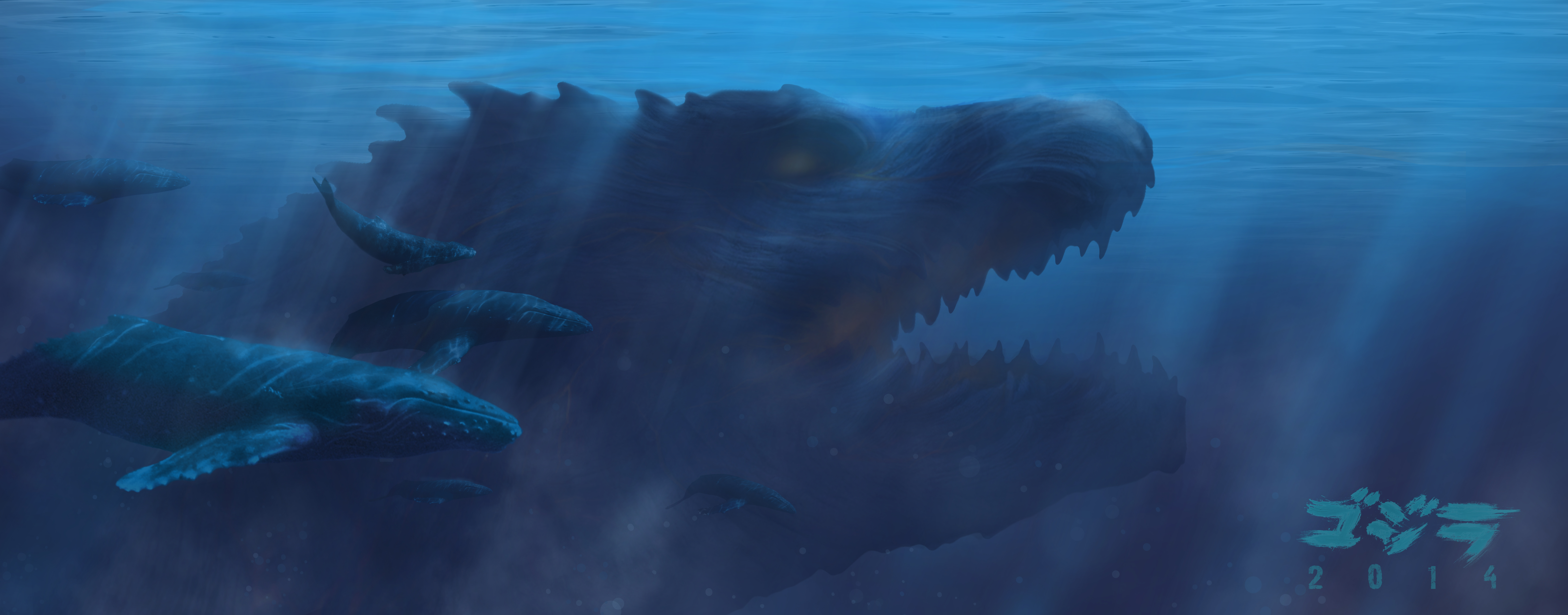 The Big ImageBoard (TBIB) - 2014 absurd res ambiguous gender cetacean ...
