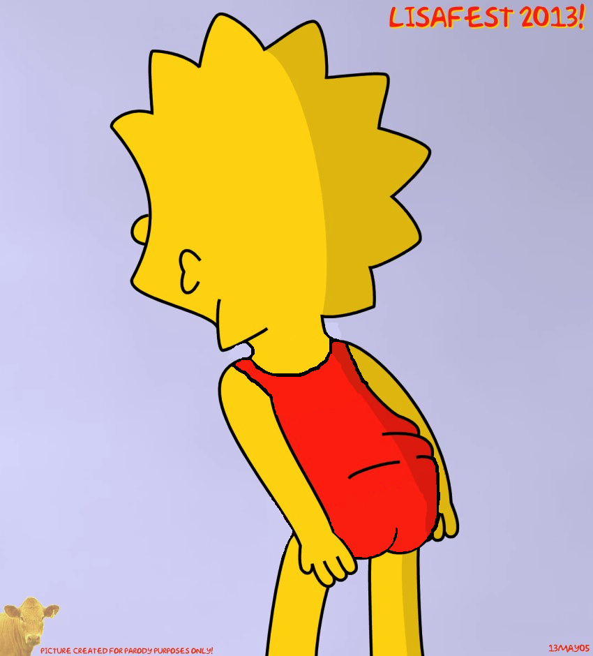 The Big Imageboard Tbib Anthro Beefalo Butt Clothing Female Human Lisafest Lisa Simpson 