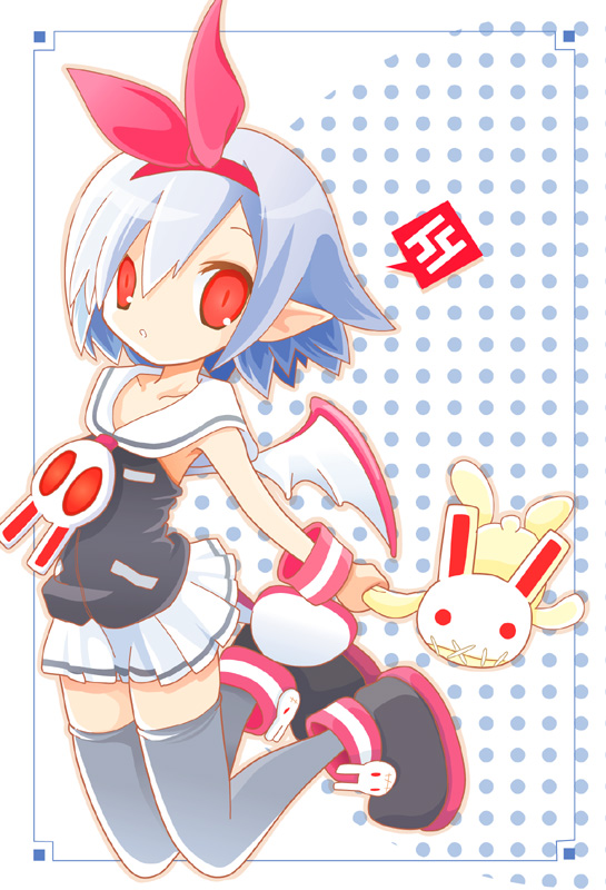 The Big ImageBoard (TBIB) - blue hair bunny child cosplay disgaea hair ...
