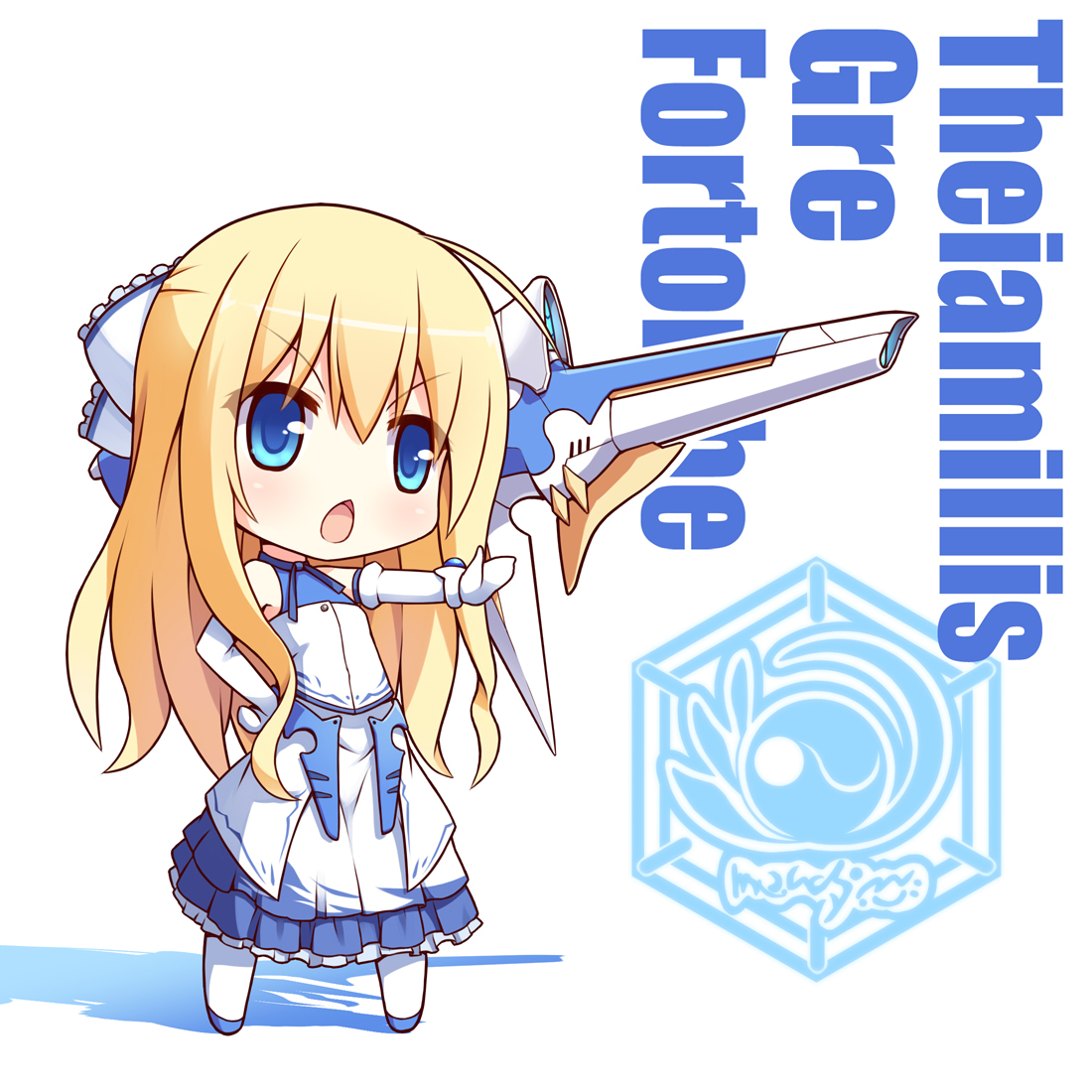 The Big ImageBoard (TBIB) - 1girl blonde hair blue eyes chestnut mouth ...