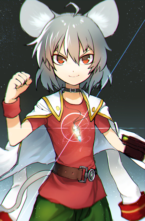 The Big ImageBoard (TBIB) - 1girl animal ears belt bracelet choker ...