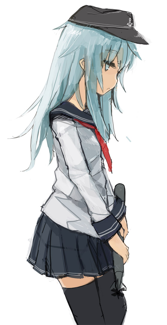 The Big ImageBoard (TBIB) - 1girl aqua eyes aqua hair bad link bee ...