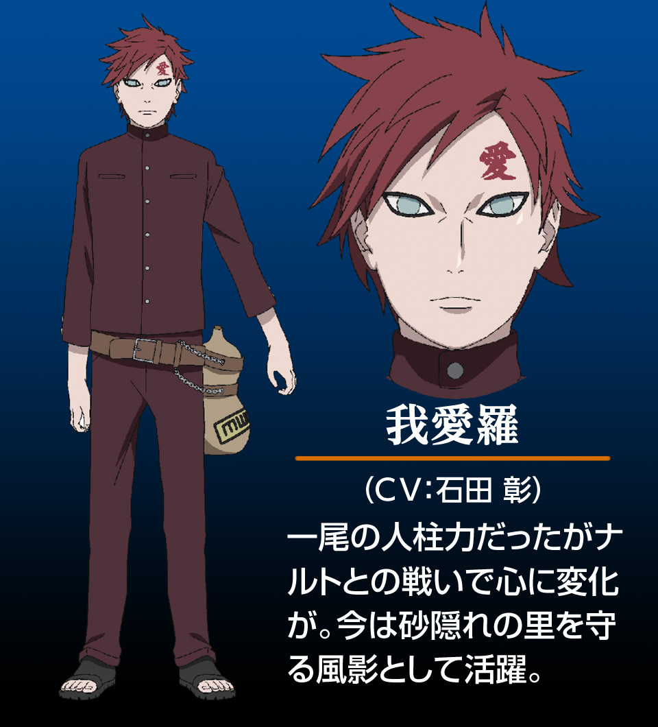 The Big ImageBoard (TBIB) - 1boy full body gaara male focus naruto ...