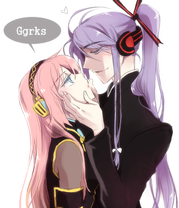 The Big ImageBoard (TBIB) - 1boy 1girl bad id bad pixiv id blue eyes ggrks (vocaloid) hair ...