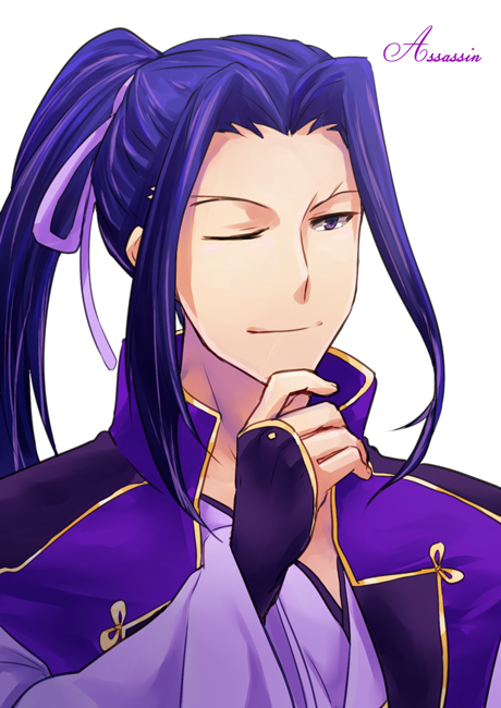 The Big ImageBoard (TBIB) - 1boy bishounen blue eyes blue hair commentary request fate/stay ...