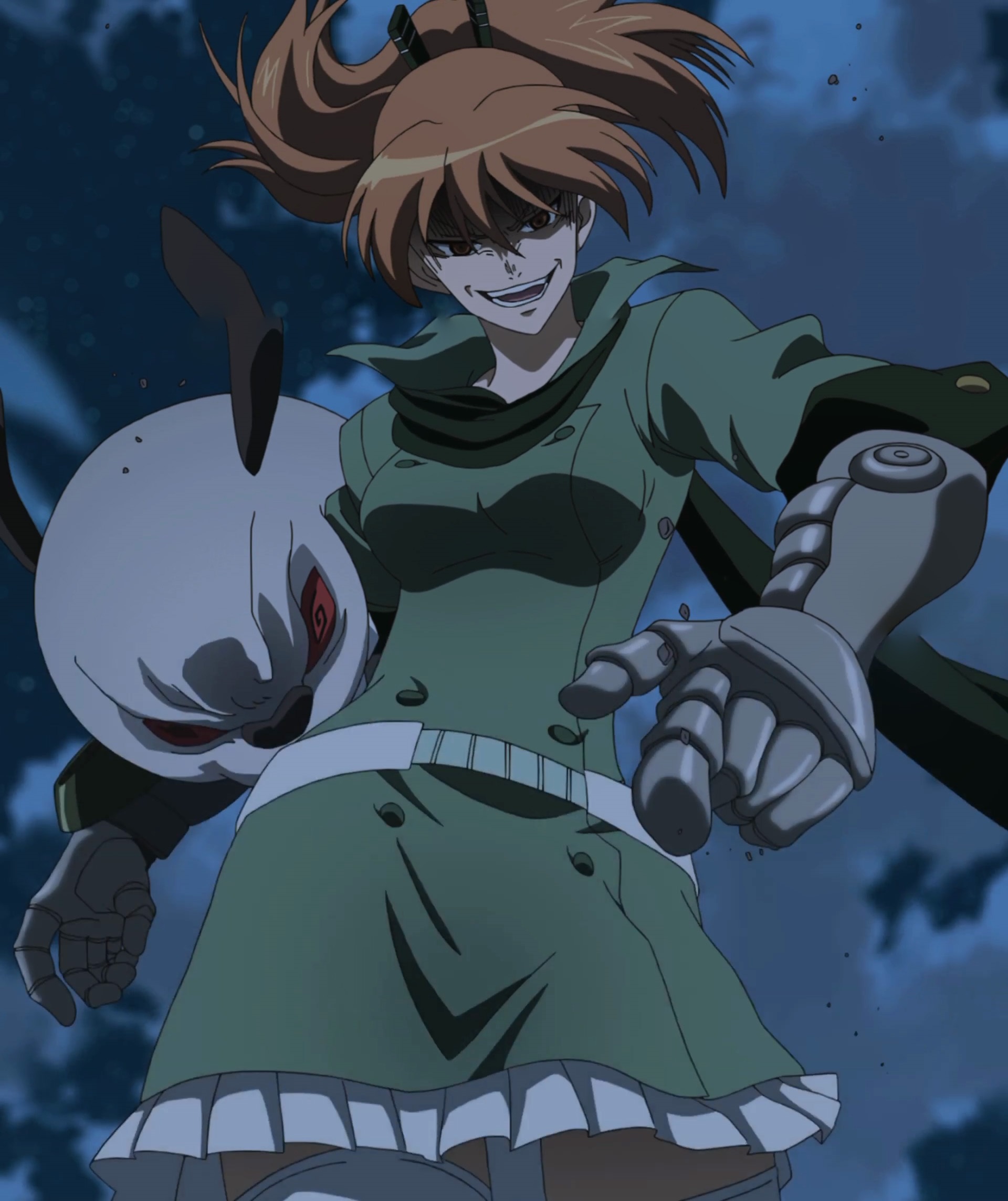 The Big Imageboard Tbib 1girl Akame Ga Kill Brown Hair Highres