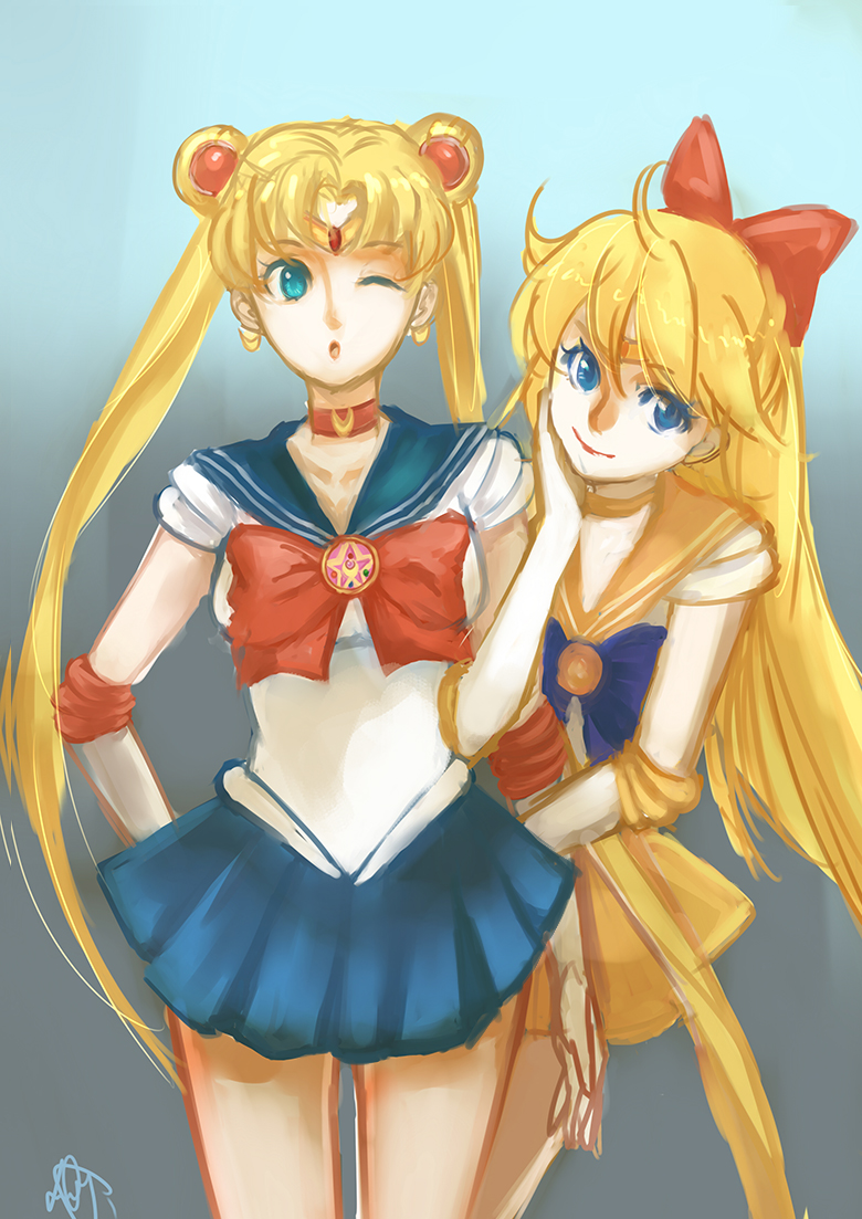 The Big ImageBoard (TBIB) - 2girls ;o aino minako bishoujo senshi sailor moon bishoujo senshi ...