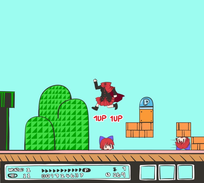 The Big ImageBoard (TBIB) - 1up :d block blush disembodied head dollar ...