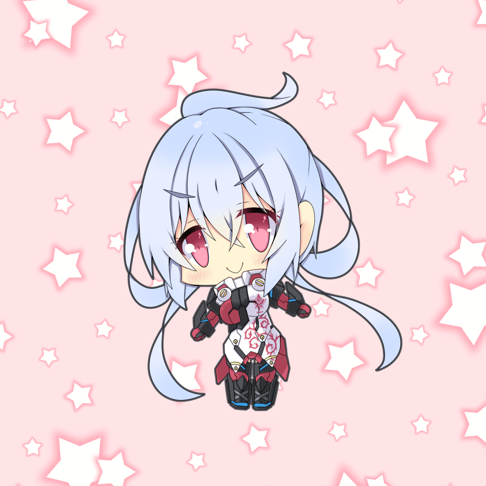 The Big ImageBoard (TBIB) - 1girl >:) ahoge chibi commentary request ...
