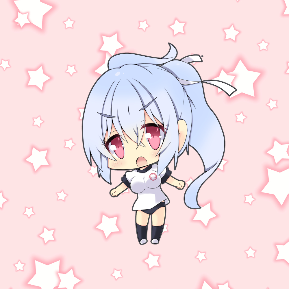 The Big ImageBoard (TBIB) - 1girl :o ahoge buruma chibi commentary ...