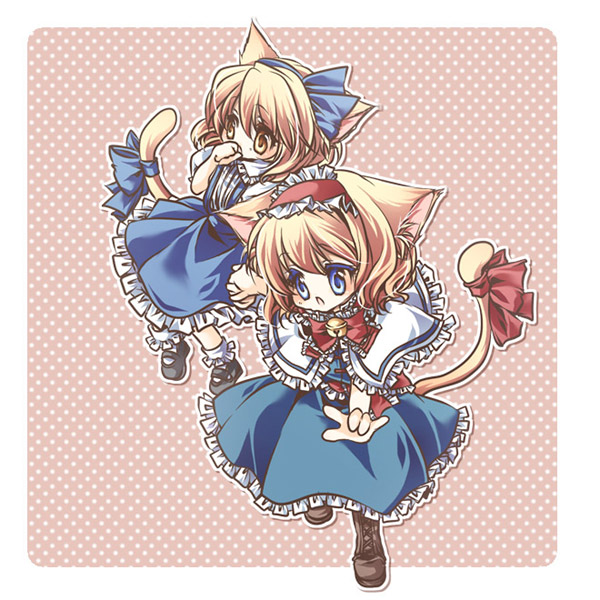 The Big ImageBoard (TBIB) - 2girls alice margatroid alice margatroid (pc-98) animal ears bad id ...