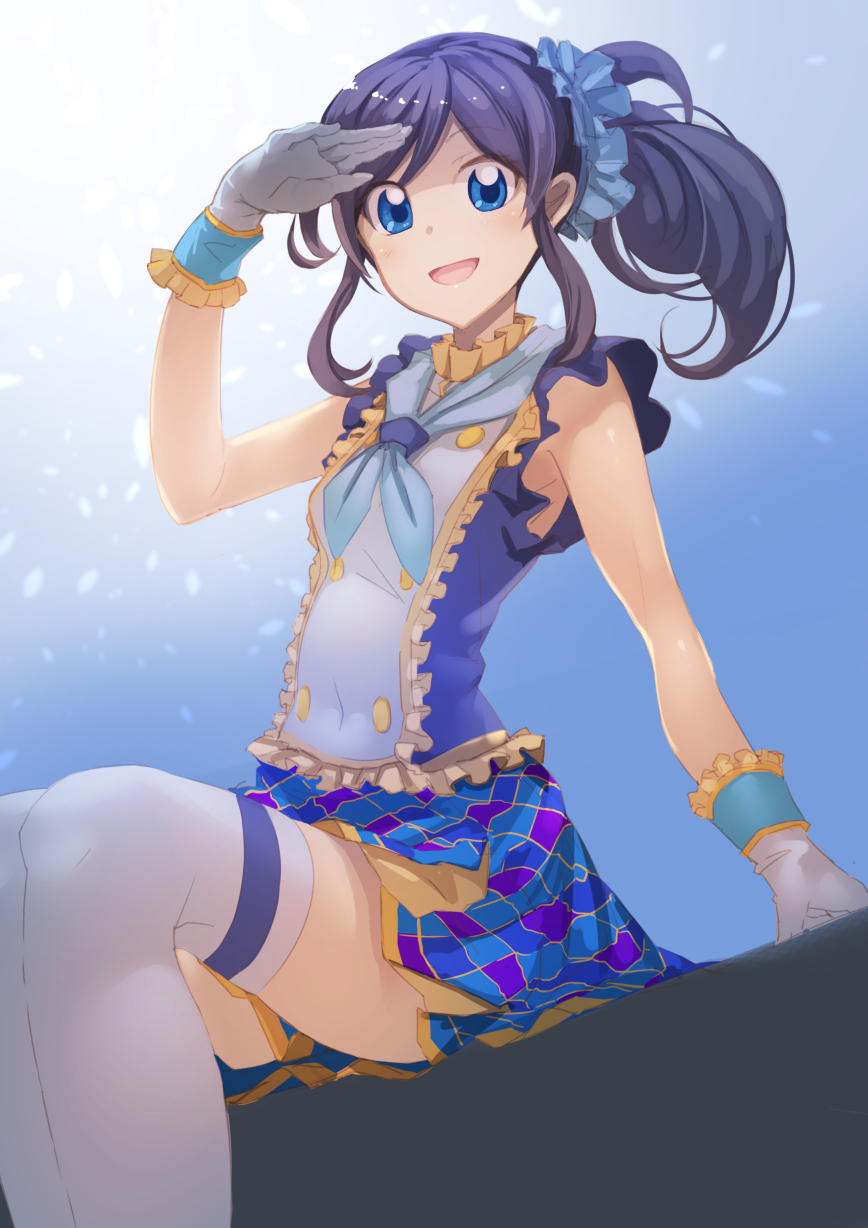 The Big ImageBoard (TBIB) - :d aikatsu! aikatsu! (series) blue eyes blue hair blush flat chest ...