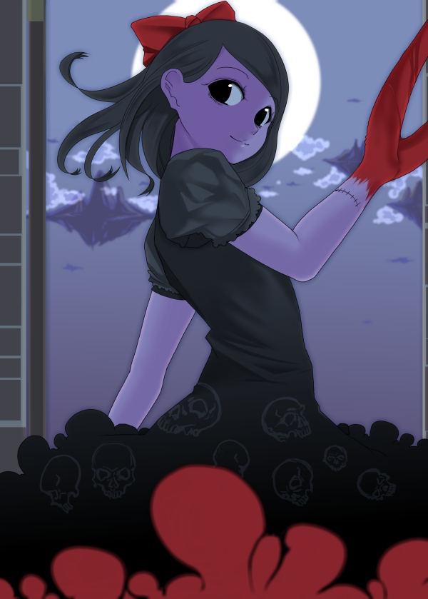 The Big Imageboard Tbib 1girl Artist Request Black Eyes Black Hair