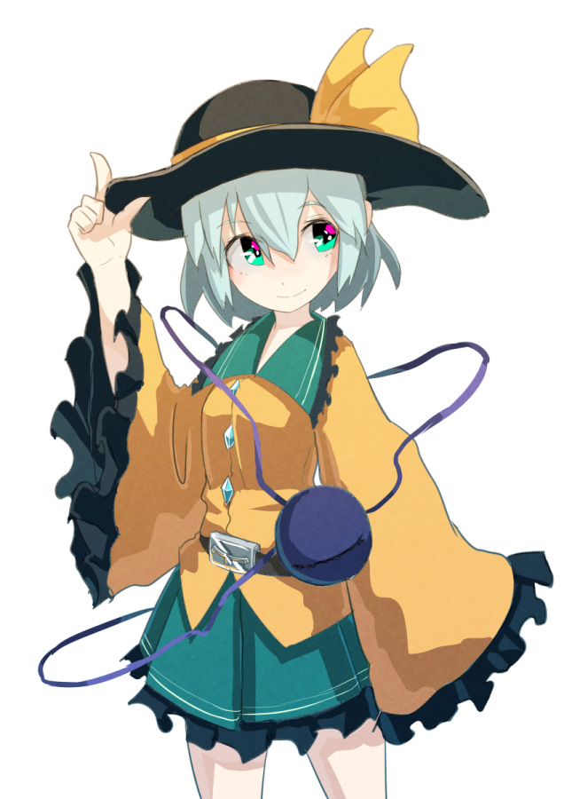 The Big ImageBoard (TBIB) - 1girl bow commentary request eyeball green ...