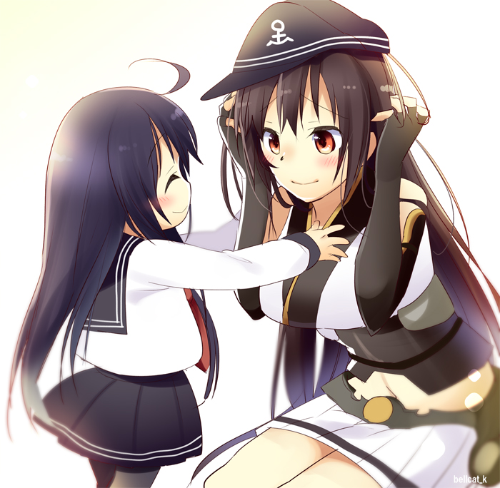 The Big Imageboard Tbib Akatsuki Kantai Collection Anchor Symbol