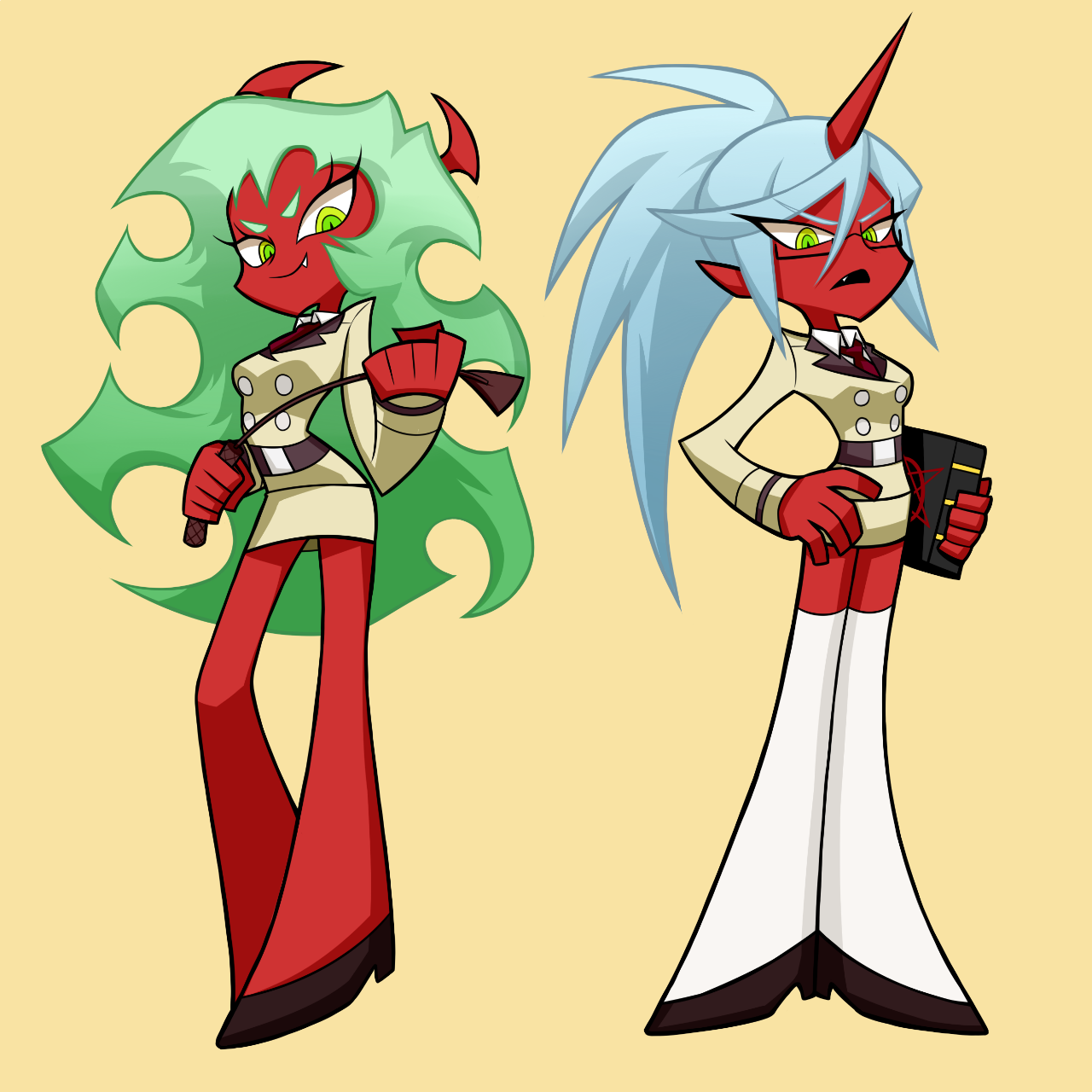 The Big Imageboard Tbib 2019 5 Fingers Breasts Clothed Clothing Demon Digital Media Artwork
