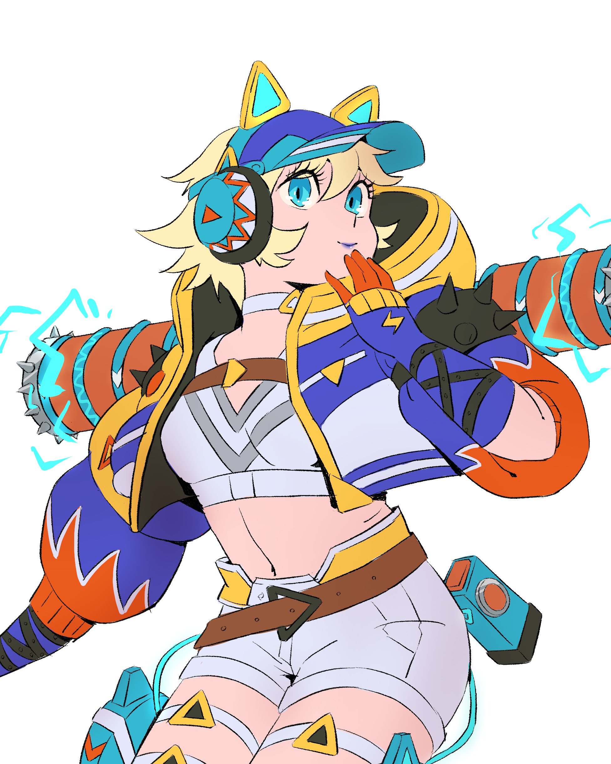 The Big ImageBoard (TBIB) - 1girl absurdres animal ear headphones animal ears animification apex ...