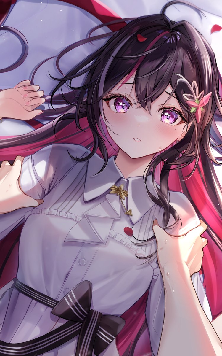 The Big ImageBoard (TBIB) - 1girl ahoge azki (4th costume) (hololive) azki (hololive) black hair ...