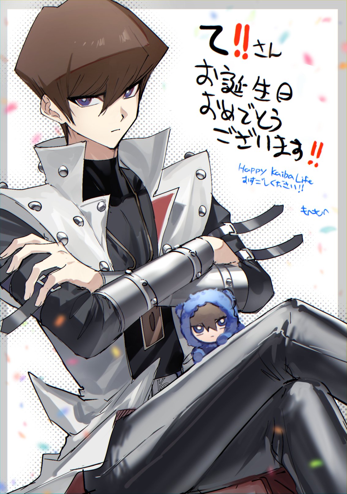 The Big ImageBoard (TBIB) - 2boys black eyes black pants black shirt ...
