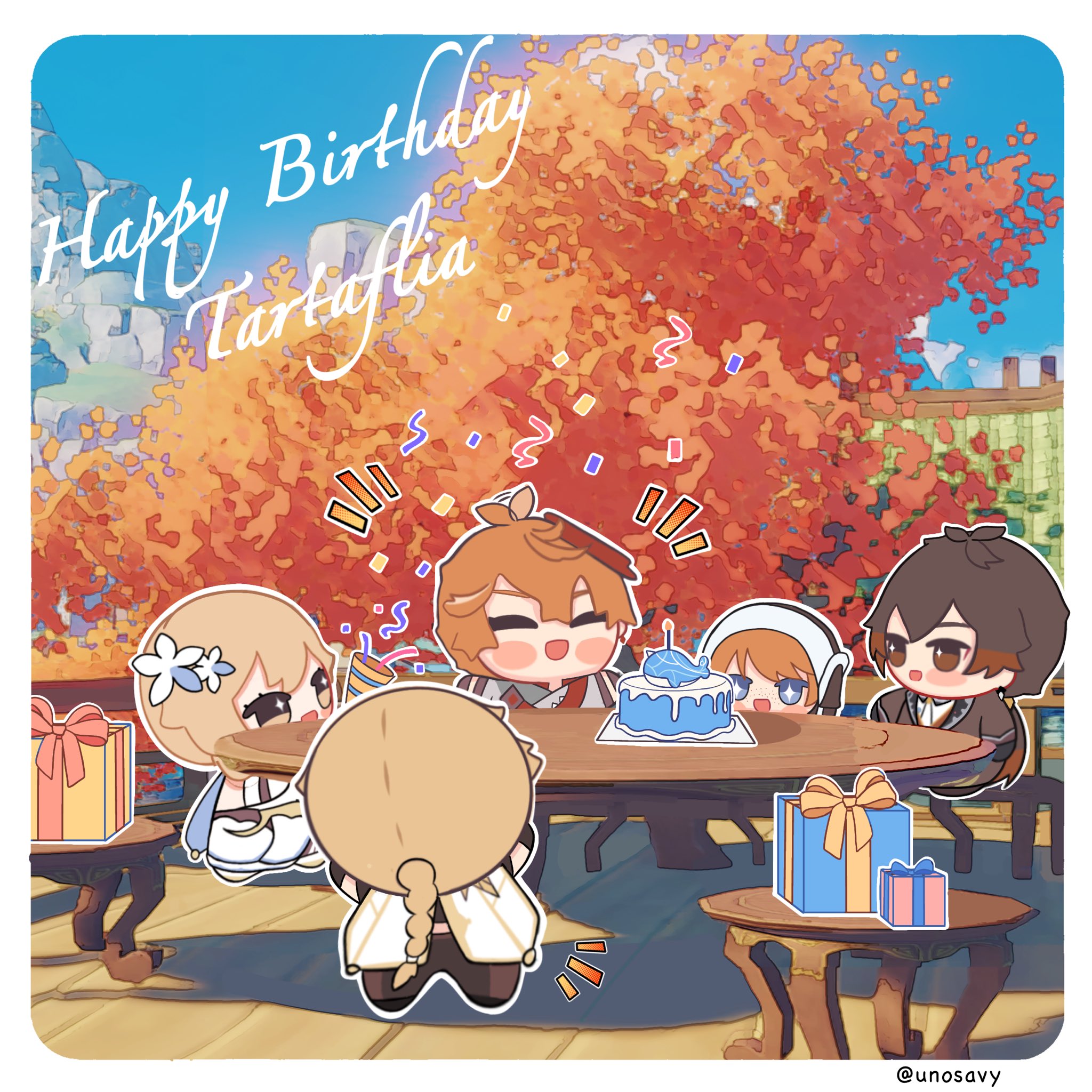The Big ImageBoard (TBIB) - 1girl 4boys aether (genshin impact ...