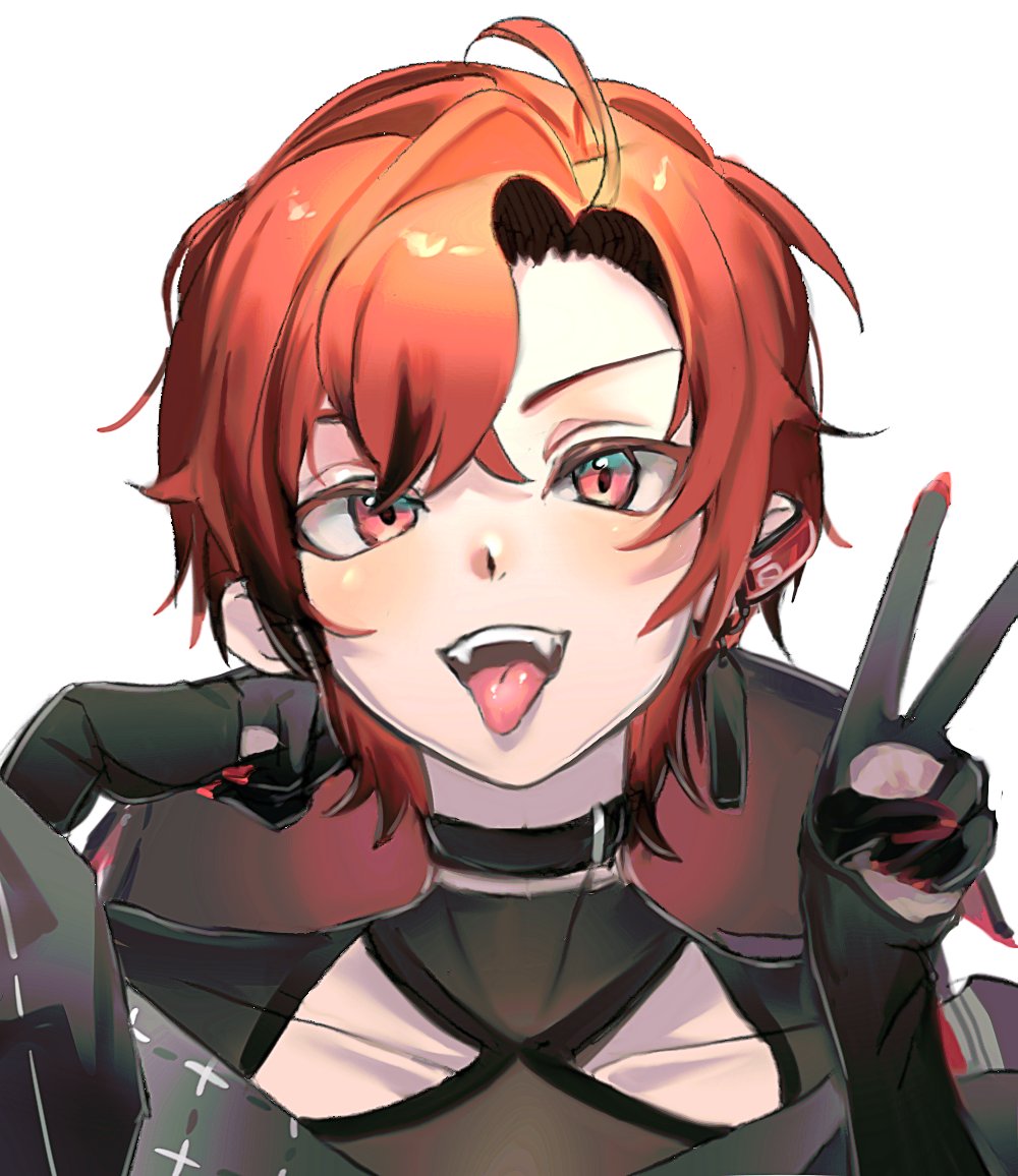 The Big ImageBoard (TBIB) - 1boy amain dudu black bodysuit black choker black gloves bodysuit ...