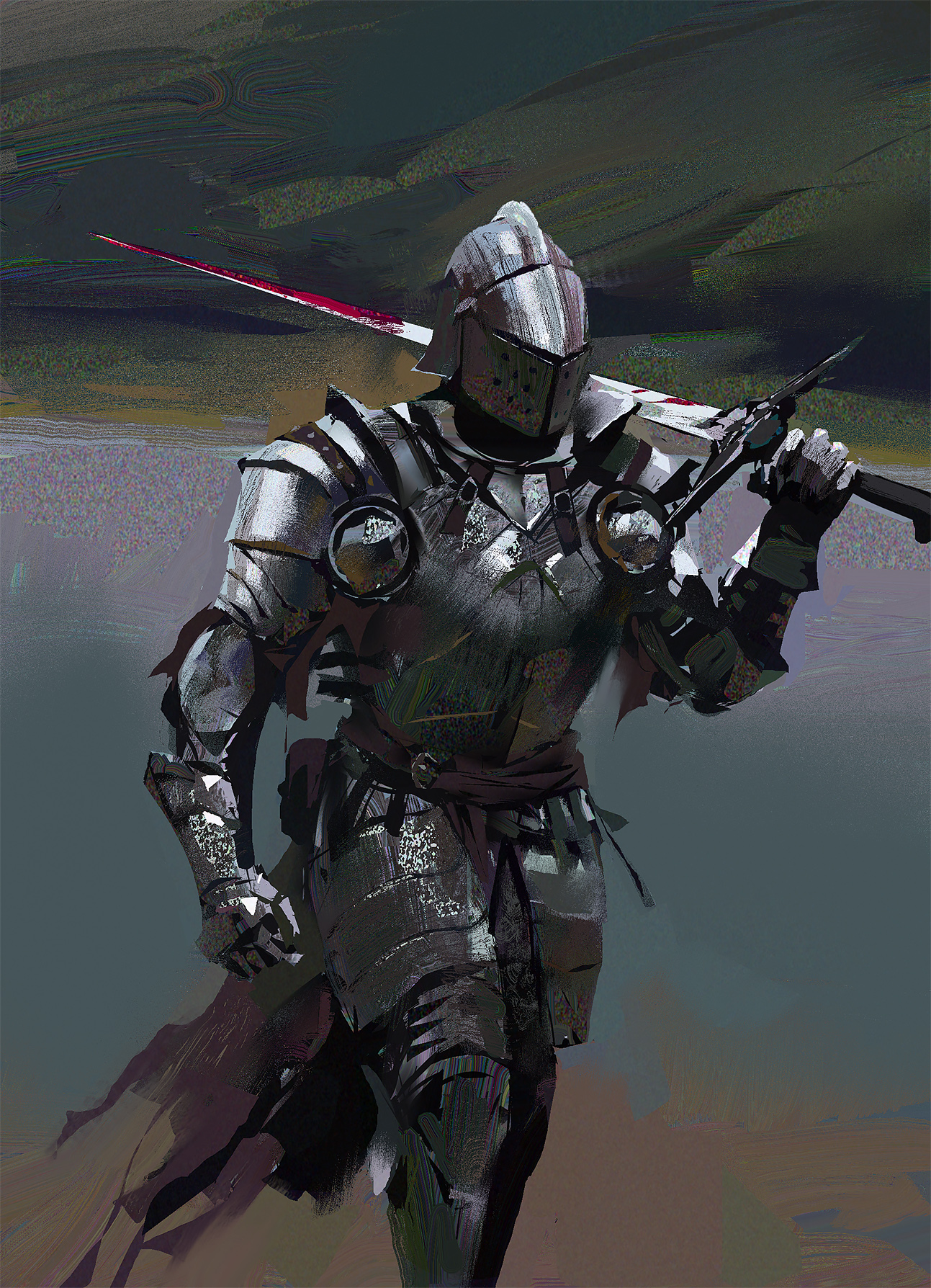 The Big ImageBoard (TBIB) - 1other ambiguous gender armor blood blood ...