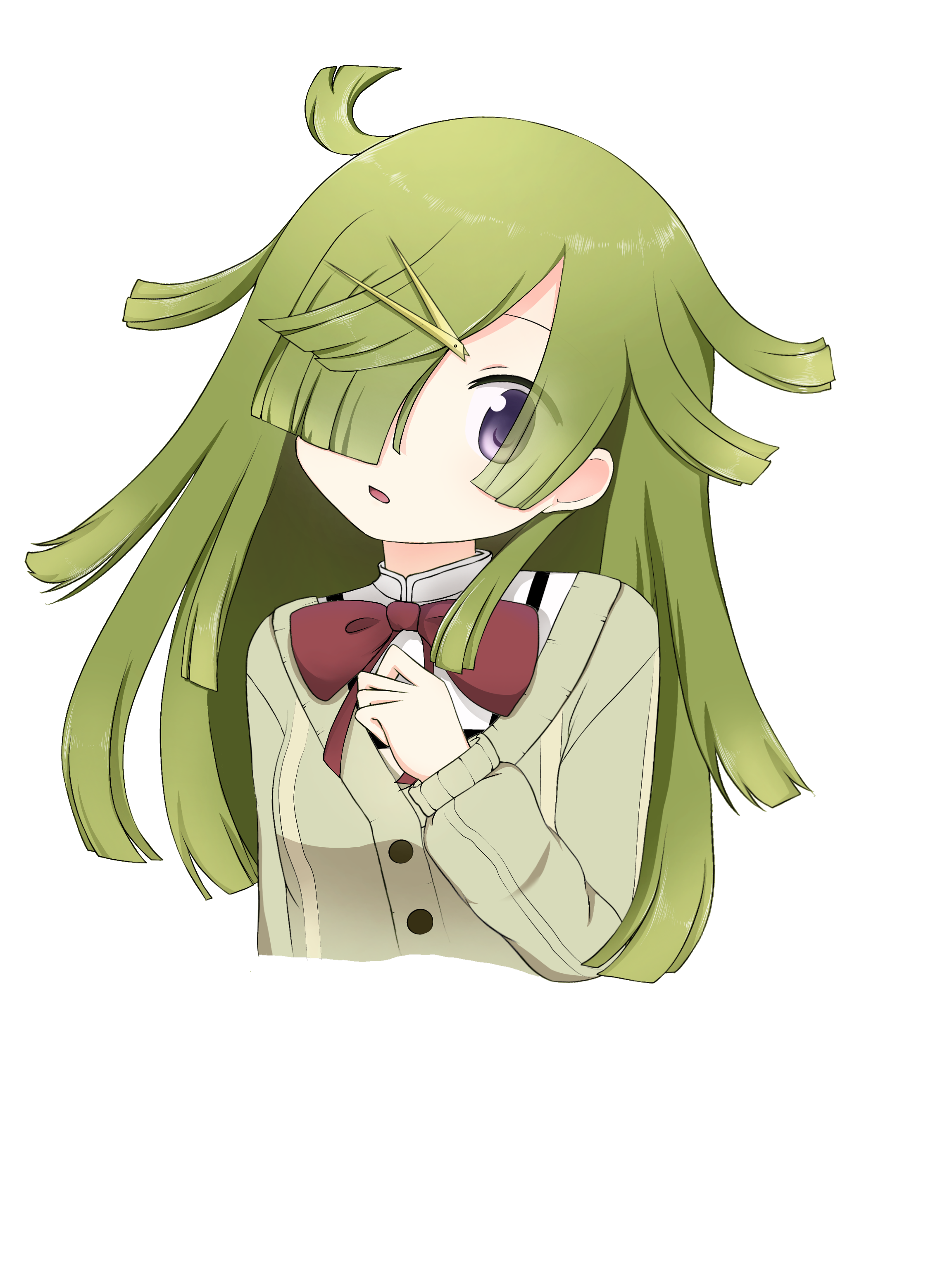 The Big ImageBoard (TBIB) - 1girl absurdres aki mabayu cardigan ...