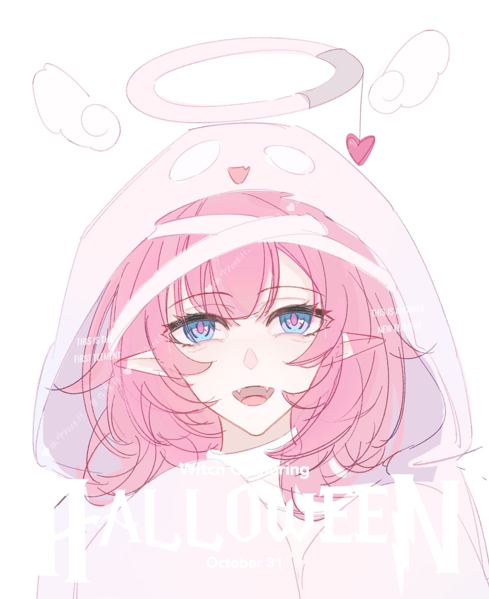 The Big ImageBoard (TBIB) - 1girl angel wings blue eyes chinese ...