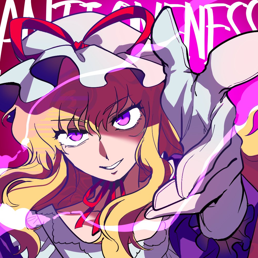 The Big ImageBoard (TBIB) - 1girl akatsuki records arm up blonde hair collarbone dress elbow ...