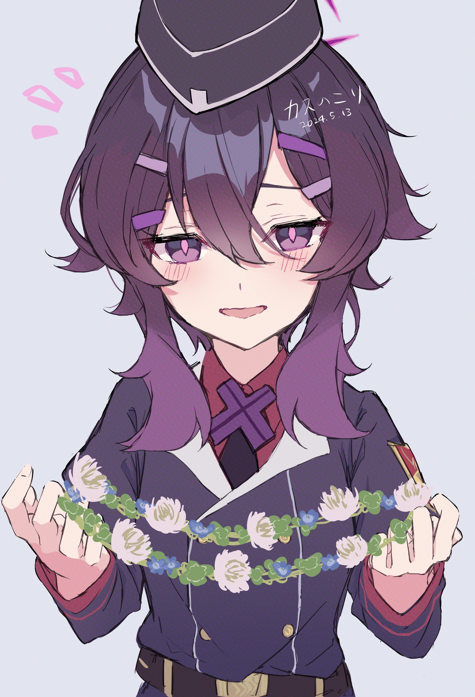 The Big ImageBoard (TBIB) - 1girl artist name belt black belt black hat ...