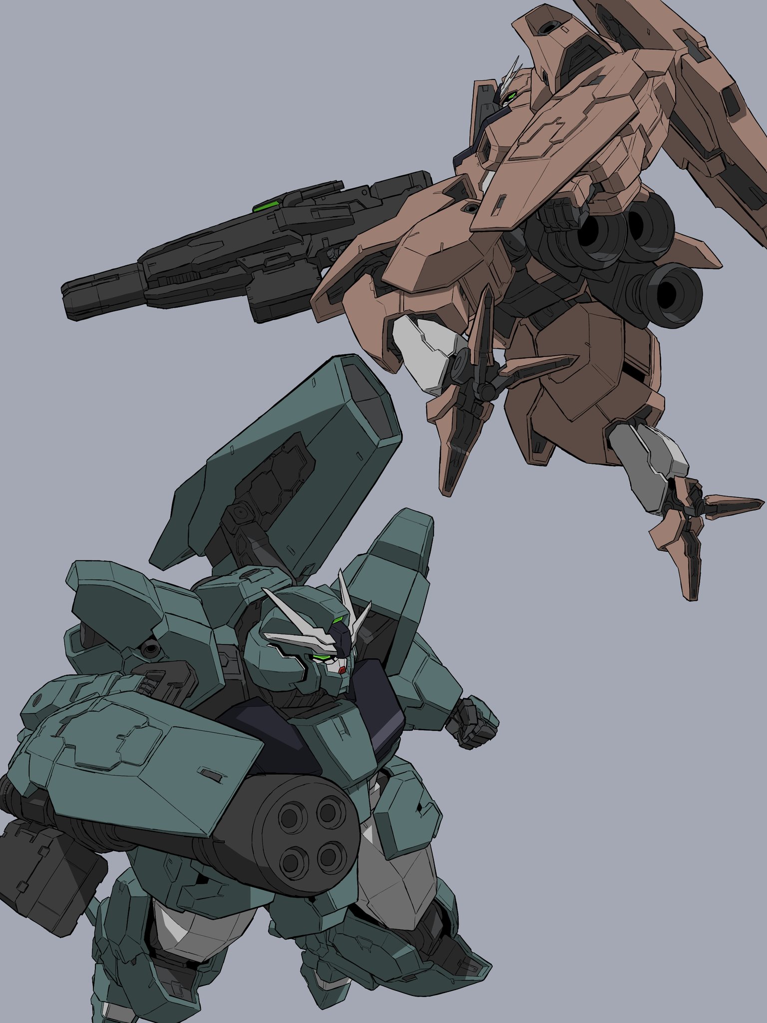 The Big ImageBoard (TBIB) - arm shield beam cannon beam rifle clenched ...