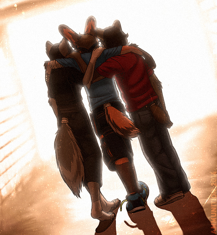 The Big Imageboard Tbib Ammo Character Anthro Arm Around