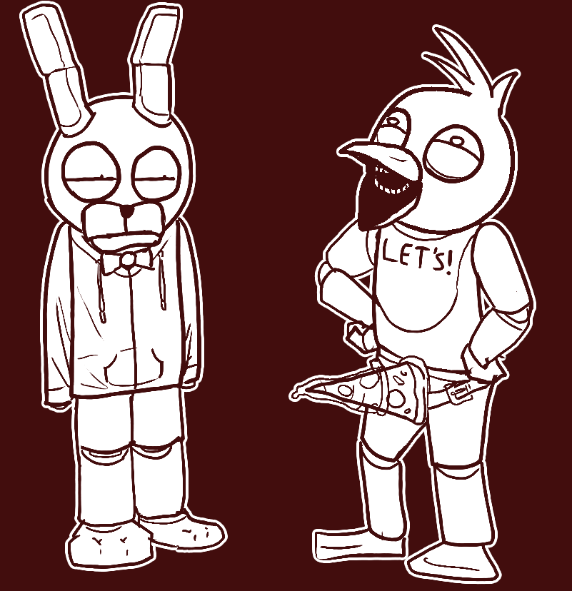 The Big Imageboard Tbib Animatronic Anthro Avian Bib Bird Bonnie