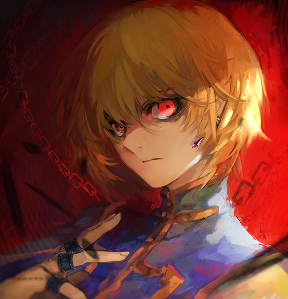 The Big ImageBoard (TBIB) - 1boy chains earring earrings hunter x ...