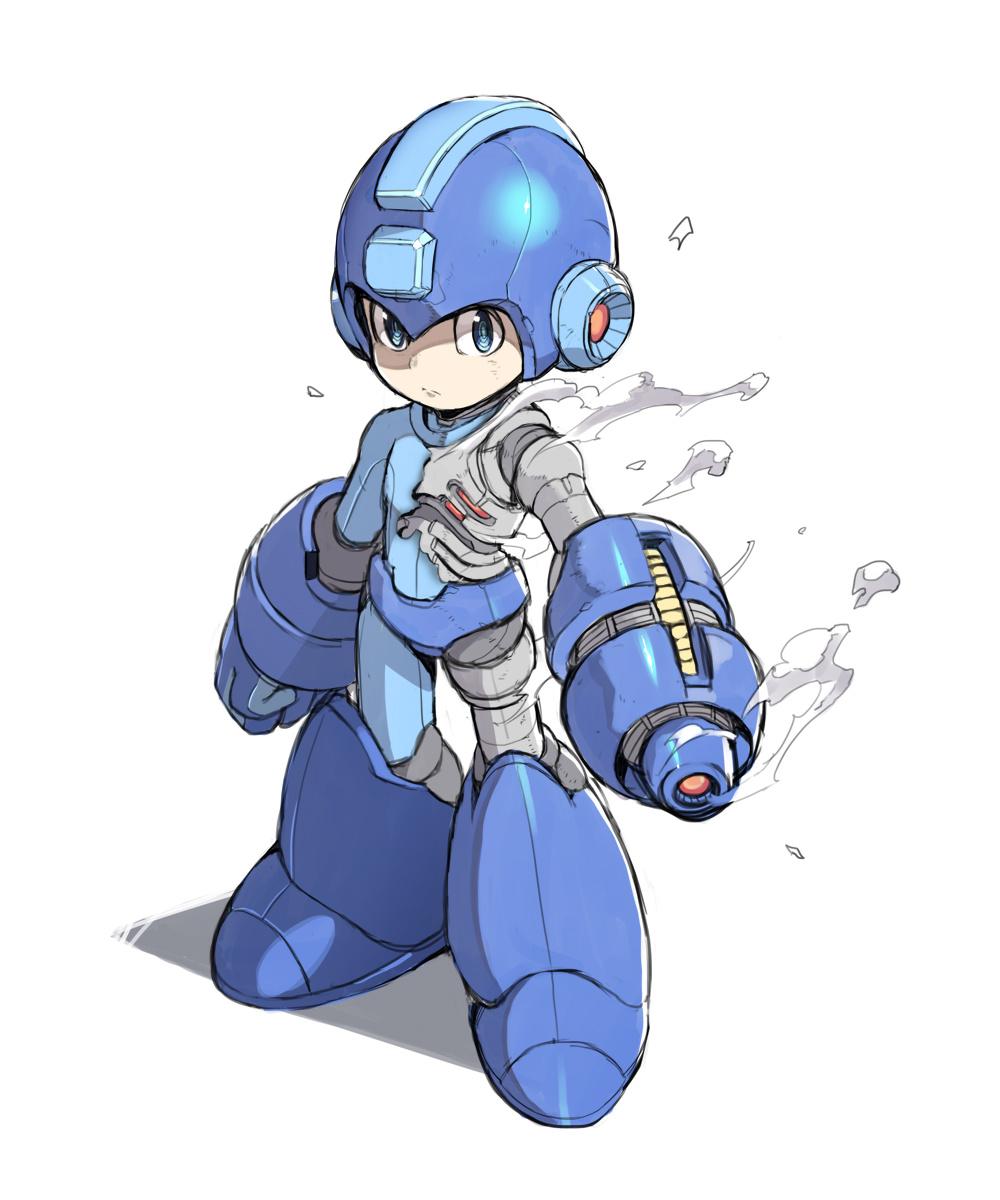 The Big ImageBoard (TBIB) - 1boy arm cannon blue eyes commentary ...