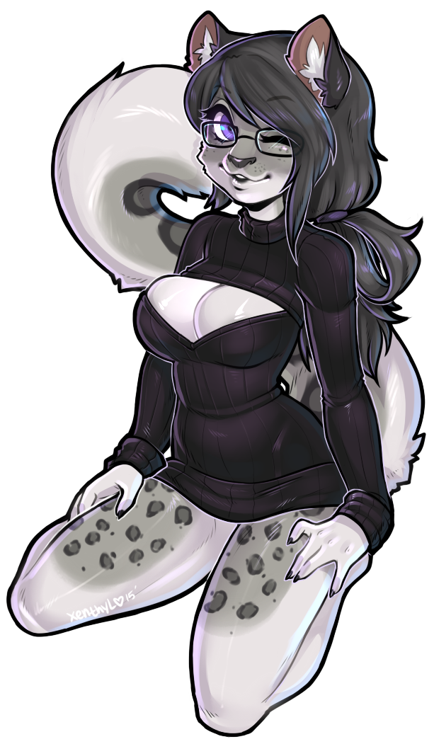 The Big Imageboard Tbib 2015 Anthro Breasts Clothing Eyewear Feline