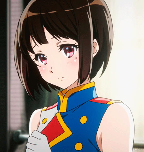 The Big Imageboard Tbib 1girl Animated Animated Brown Hair