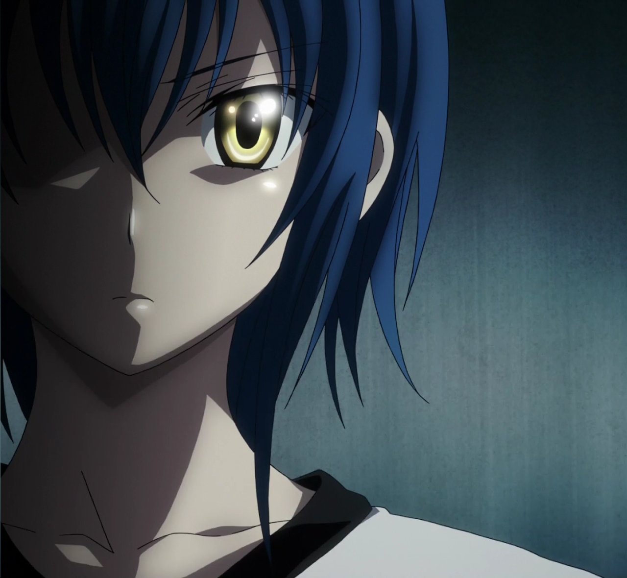The Big ImageBoard (TBIB) - 1girl blue hair high school dxd serious ...