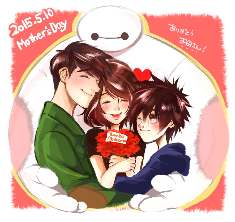 The Big ImageBoard (TBIB) - 1girl 2boys baymax big hero 6 brothers cass ...