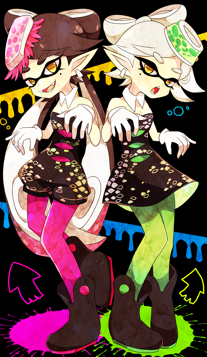 The Big ImageBoard (TBIB) - 2girls :d bad id bad twitter id black hair ...