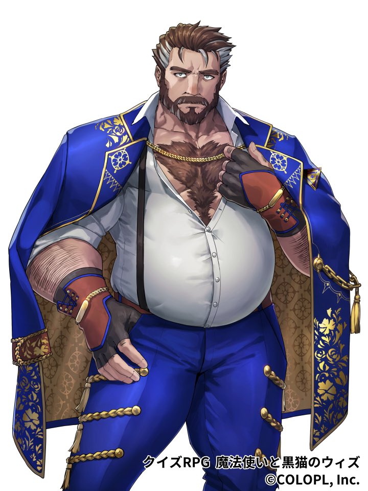 The Big ImageBoard (TBIB) - 1boy arm hair bara beard belly chest hair dai-xt facial hair feet ...