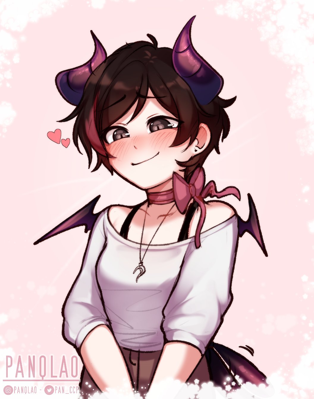 The Big Imageboard Tbib 1girl Artist Name Bare Shoulders Black Eyes