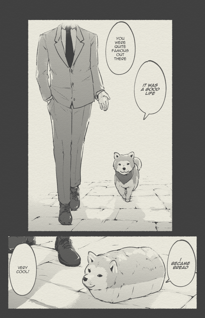 The Big ImageBoard (TBIB) - ambiguous gender bread brick road canid canine canis dialogue doge ...