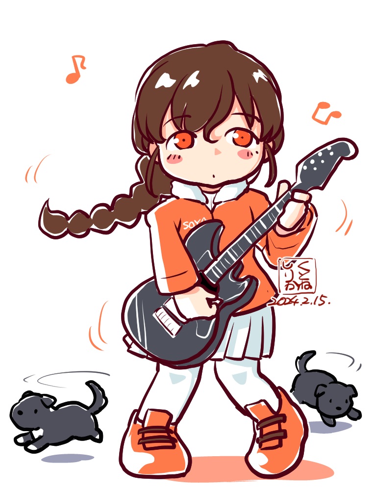 The Big ImageBoard (TBIB) - 1girl artist logo beamed eighth notes braid ...