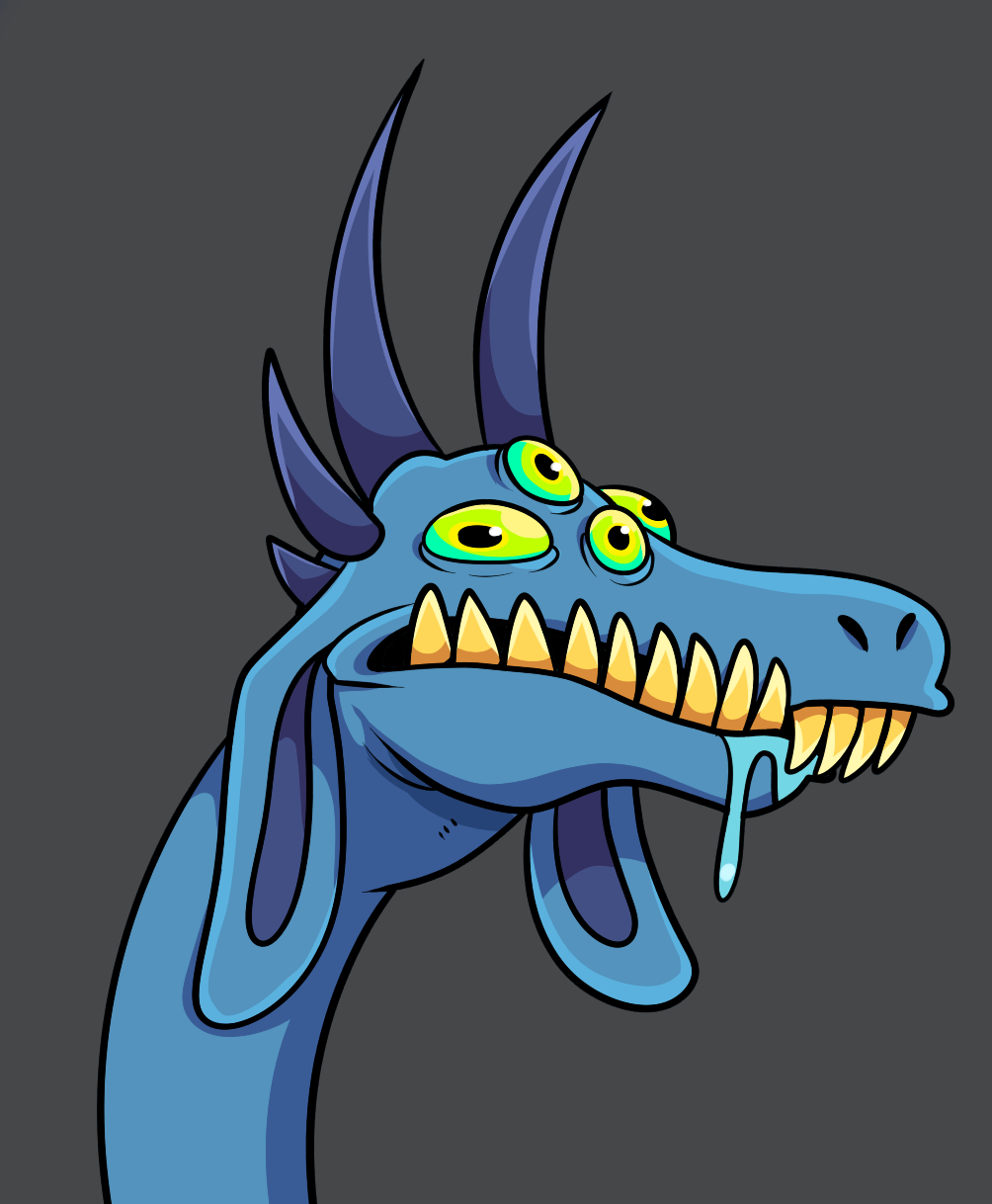 The Big ImageBoard (TBIB) - 2024 4 eyes 4 horns ambiguous gender beastofeuthanasia blue body ...