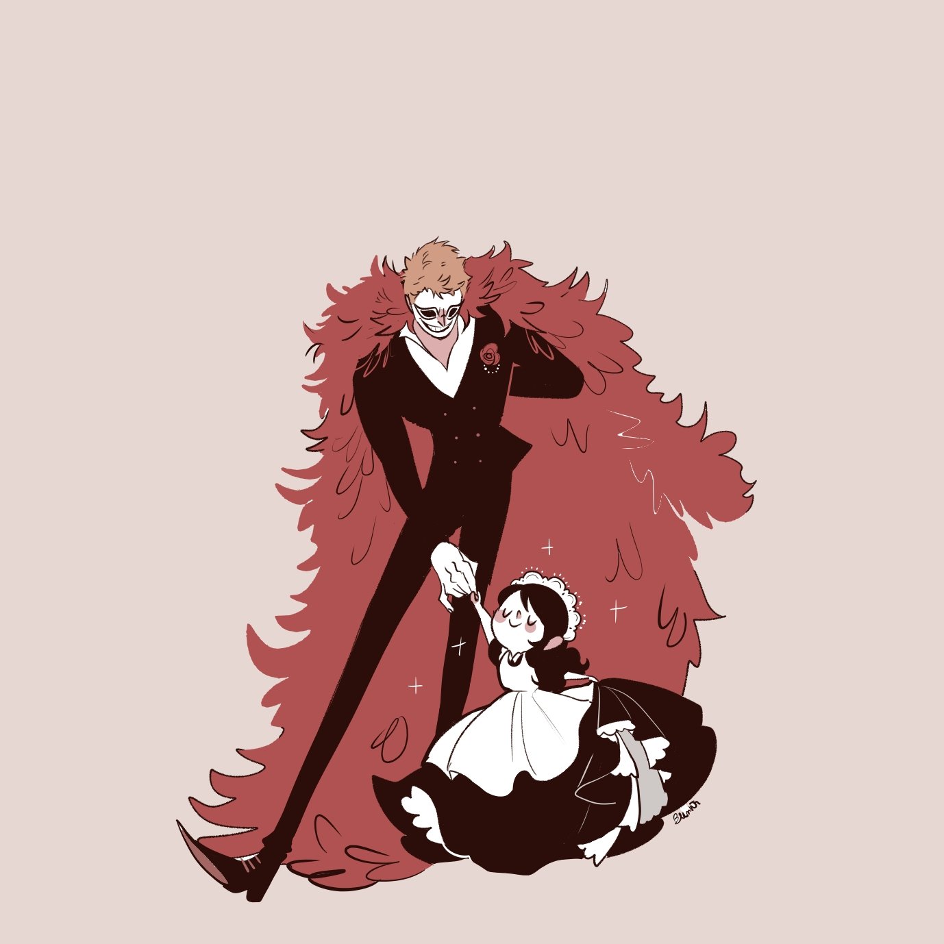 The Big ImageBoard (TBIB) - 1boy 1girl aged down apron baby 5 black ...