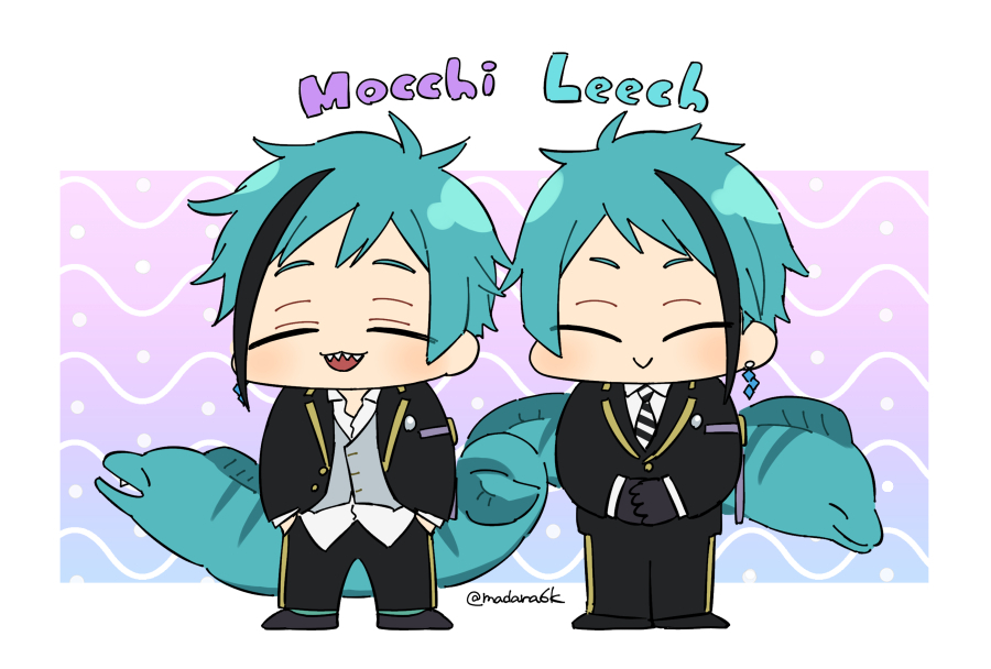 The Big ImageBoard (TBIB) - 2boys animal animalization blue hair ...